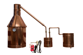 10 Gallon Electric Moonshine Still - Complete | American Copper Works